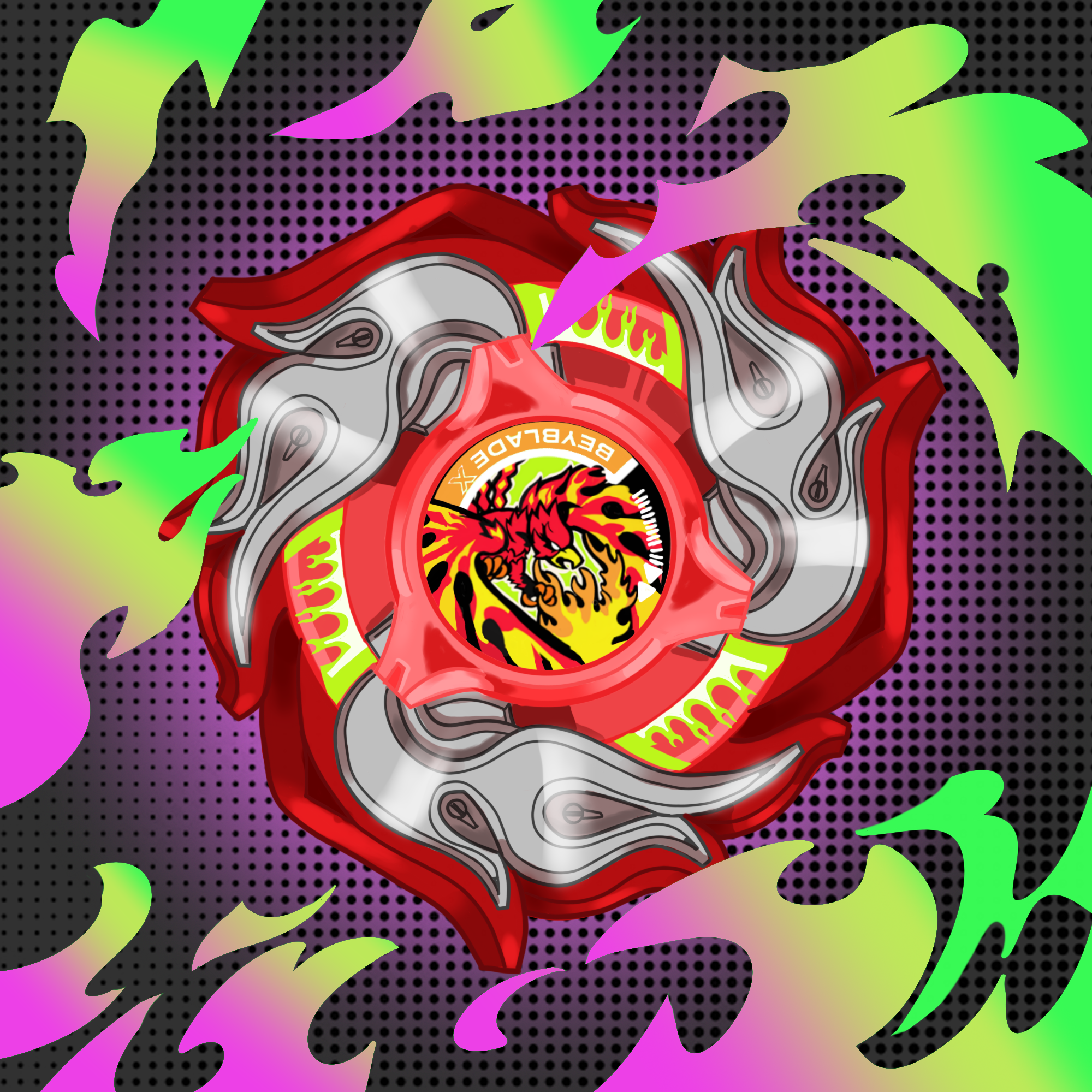 Artist Spotlight! Shadow dio sama's "Phoenix Flare" Concept! – BeyLocker